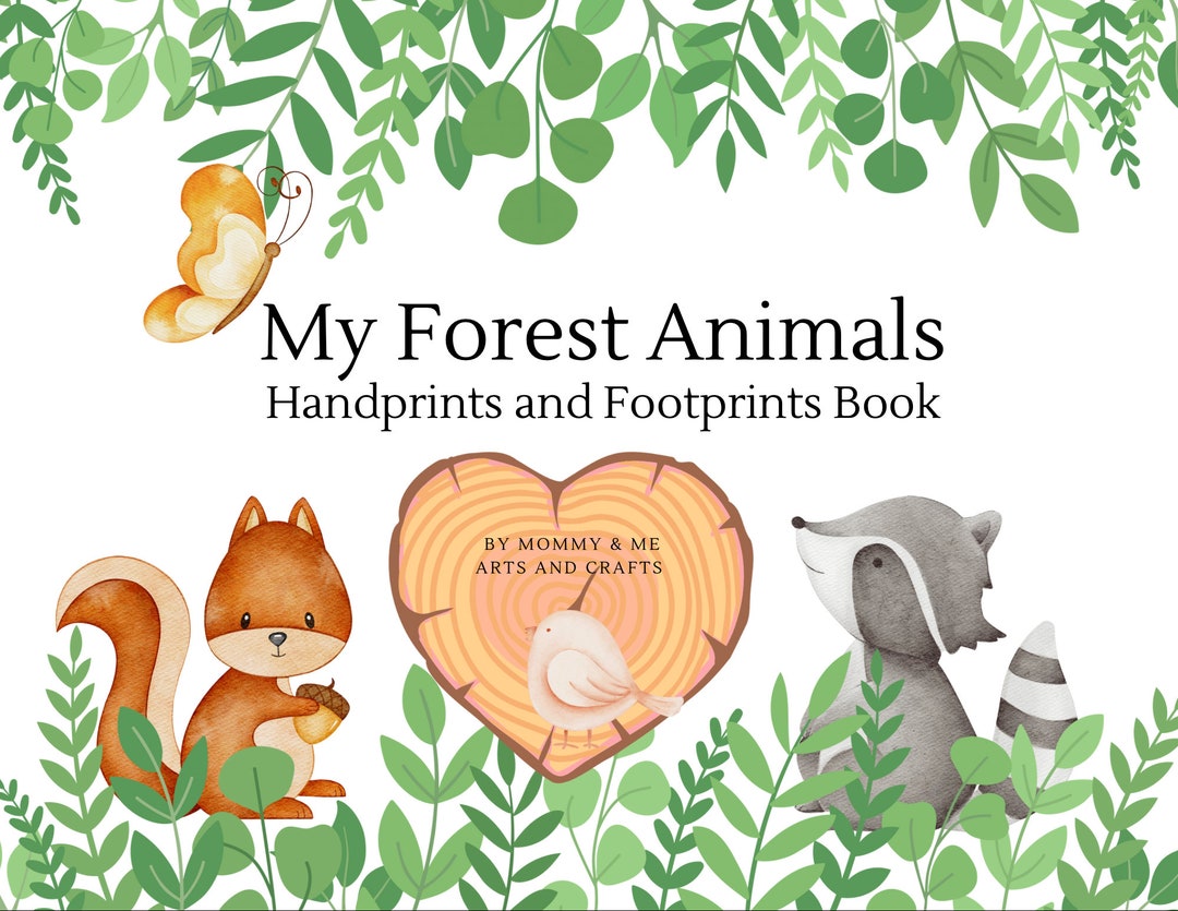 Forest Animals Book for Toddlers, Preschoolers, Forest Animals ...