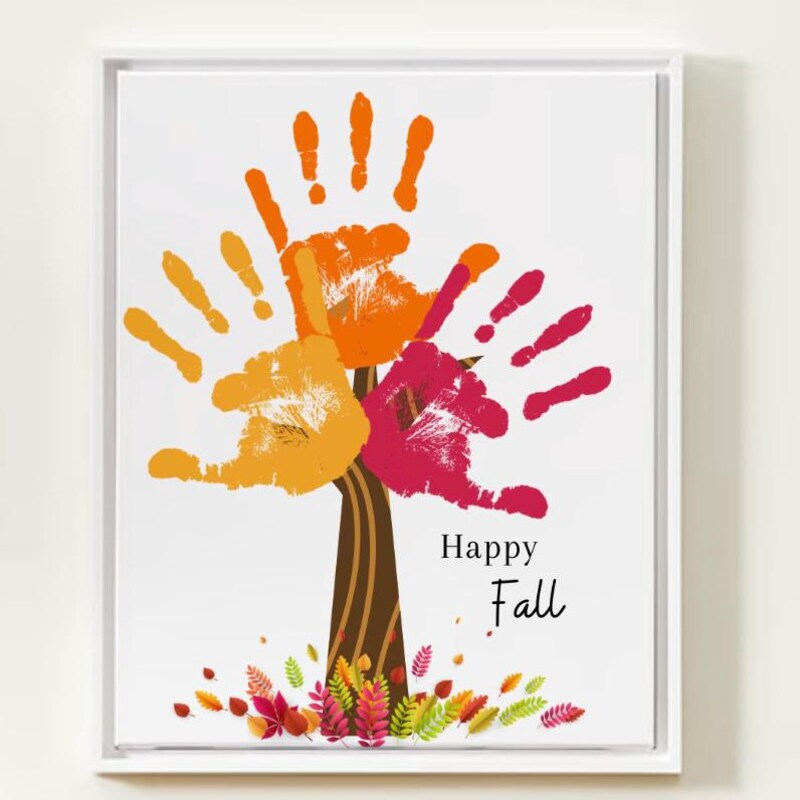 Fall Tree Art - Etsy