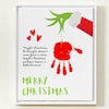 Grinchmas Handprint Craft | Christmas Keepsake Art (digital Download ...