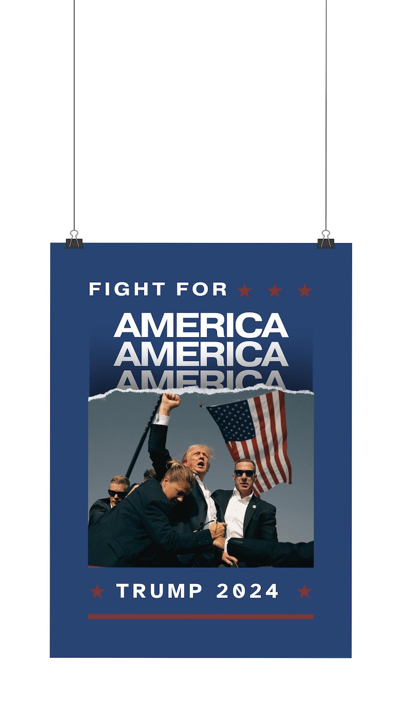 Printable Trump 2024 Poster - Etsy