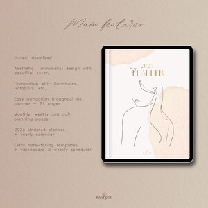 Undated Digital Planner | Goodnotes Notability iPad Digital Planner ...