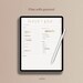 Undated Digital Planner | Goodnotes Notability iPad Digital Planner ...
