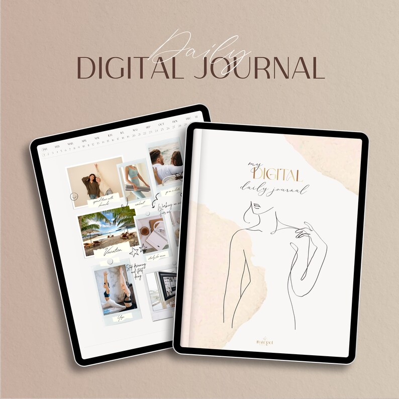 Digital Journal | Digital Notebook | Goodnotes Notebook | iPad Notebook ...