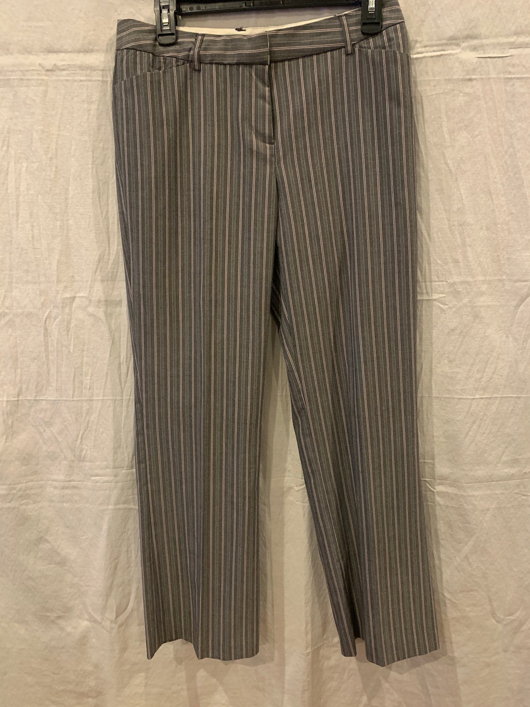 Vintage Dress Pants Trousers Work Pants Pinstripe Pants for Women ...