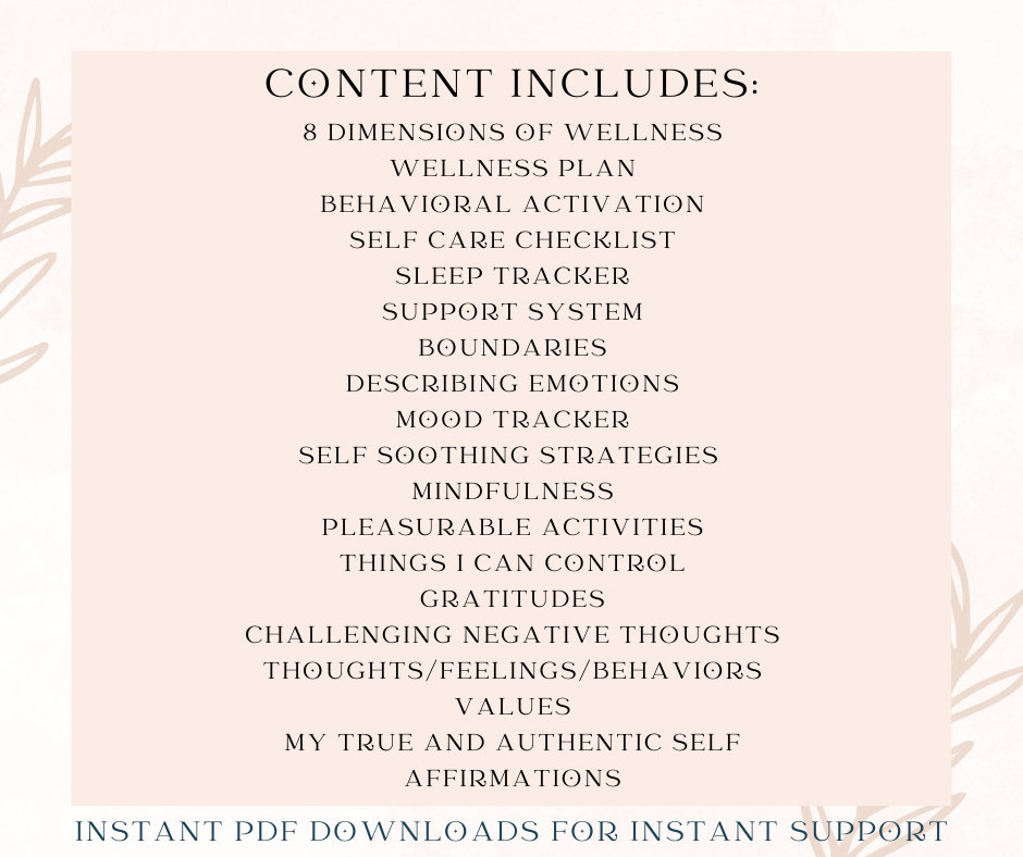 Mental Health Matters: Worksheets to Support With Depression and ...