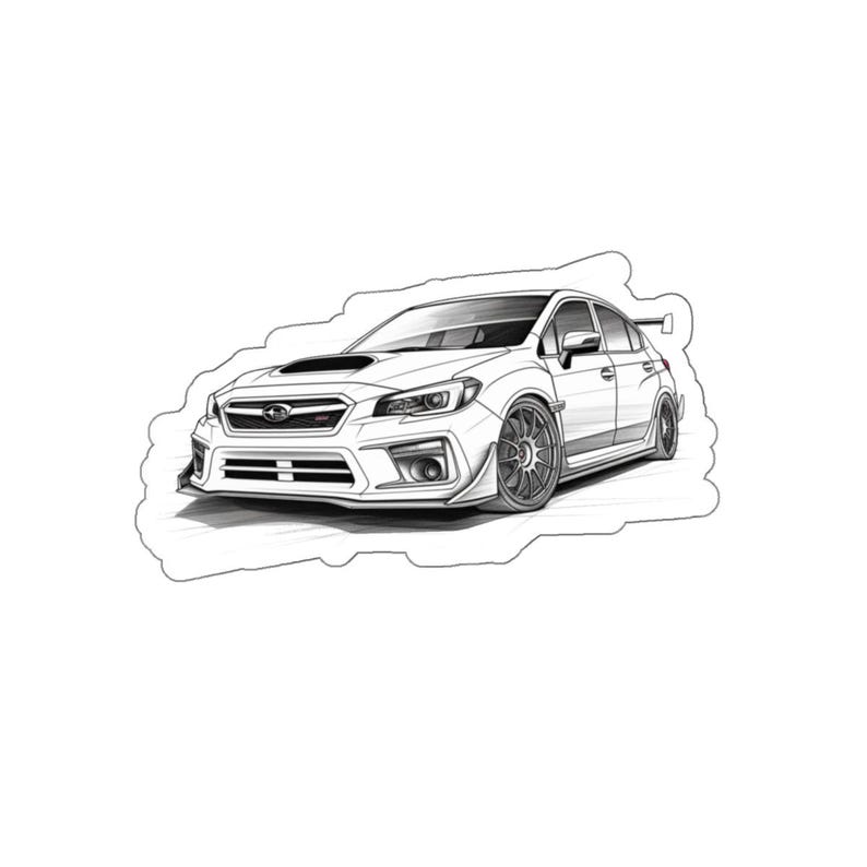 Subaru WRX STI Die-cut Stickers - Etsy
