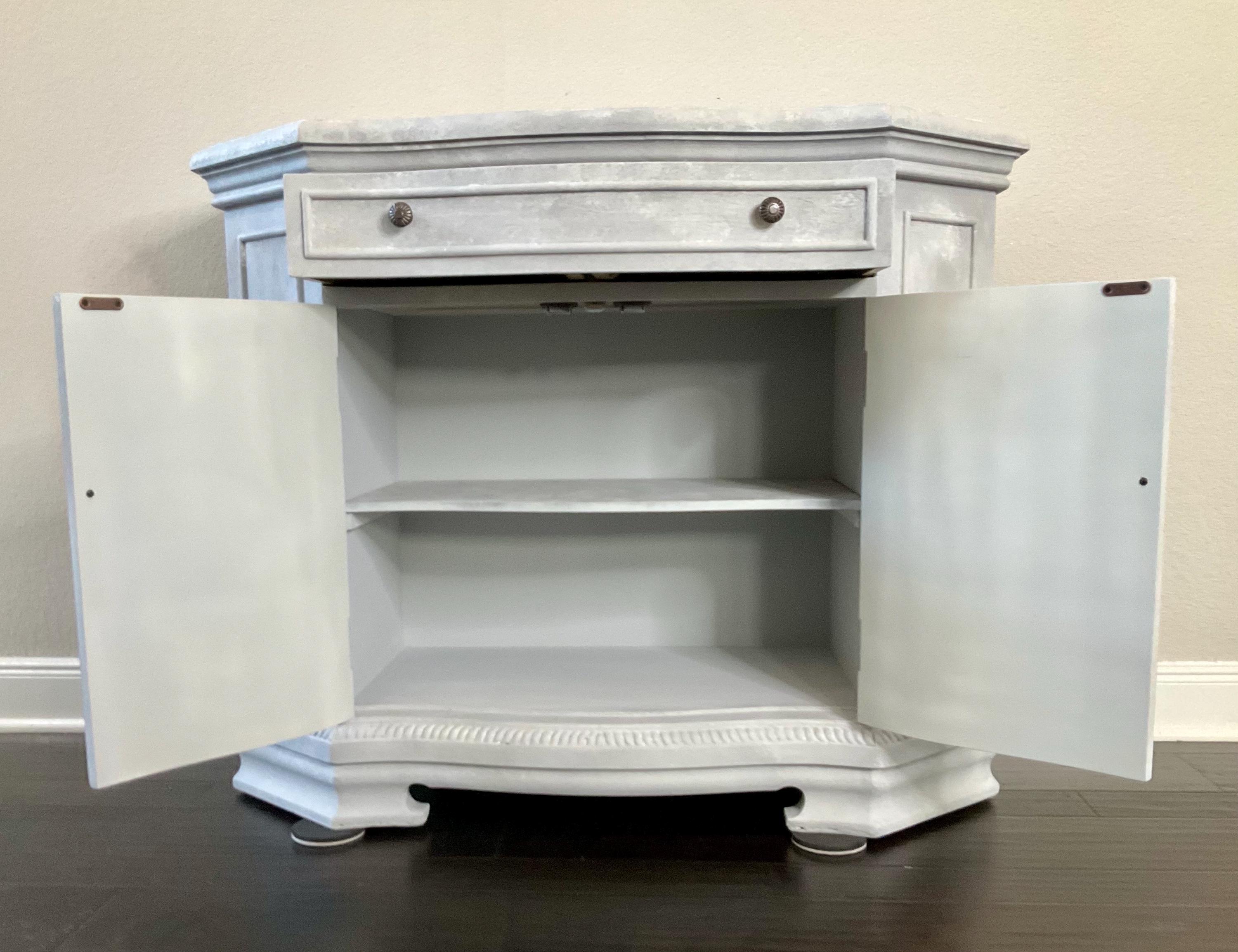 Hand-painted Vintage Sideboard Cabinet – One-of-a-kind Custom Design - Etsy