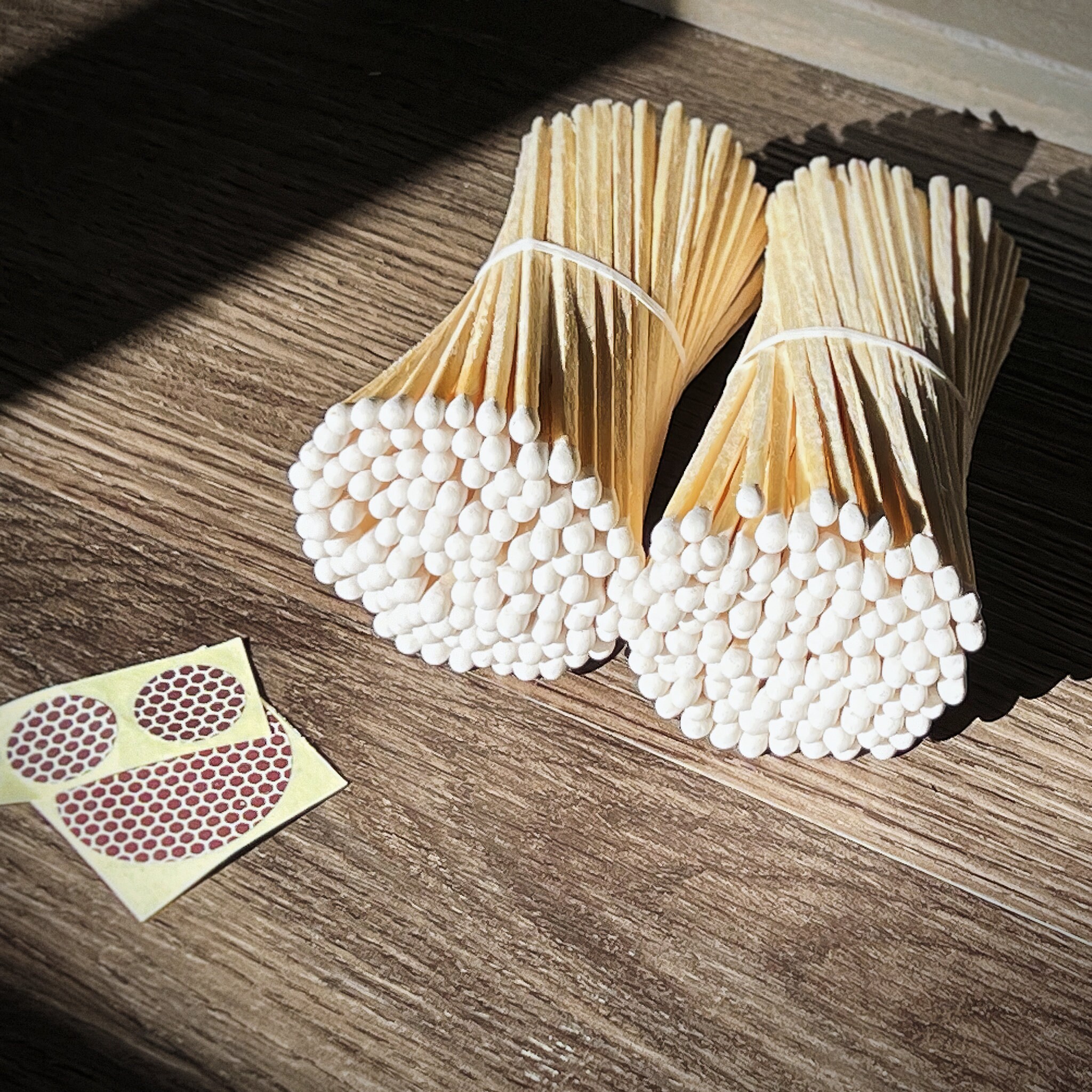 4 Matches 100 Count of Classic White Tip striking Stickers Included - Etsy
