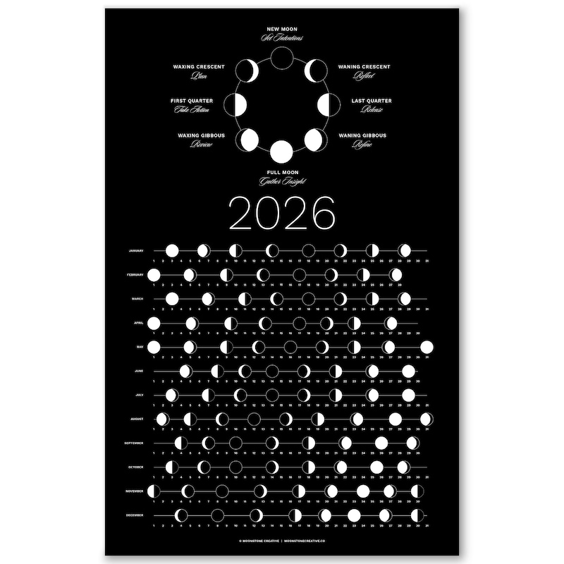 2026 Hang Calendar - Etsy