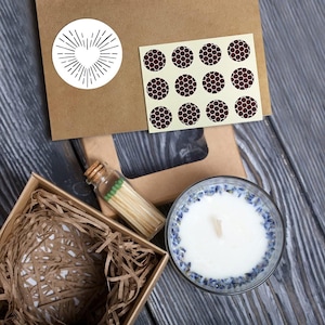 Set of .75” Circle Match Striker Stickers – Bumble Pattern Pre-cut ...