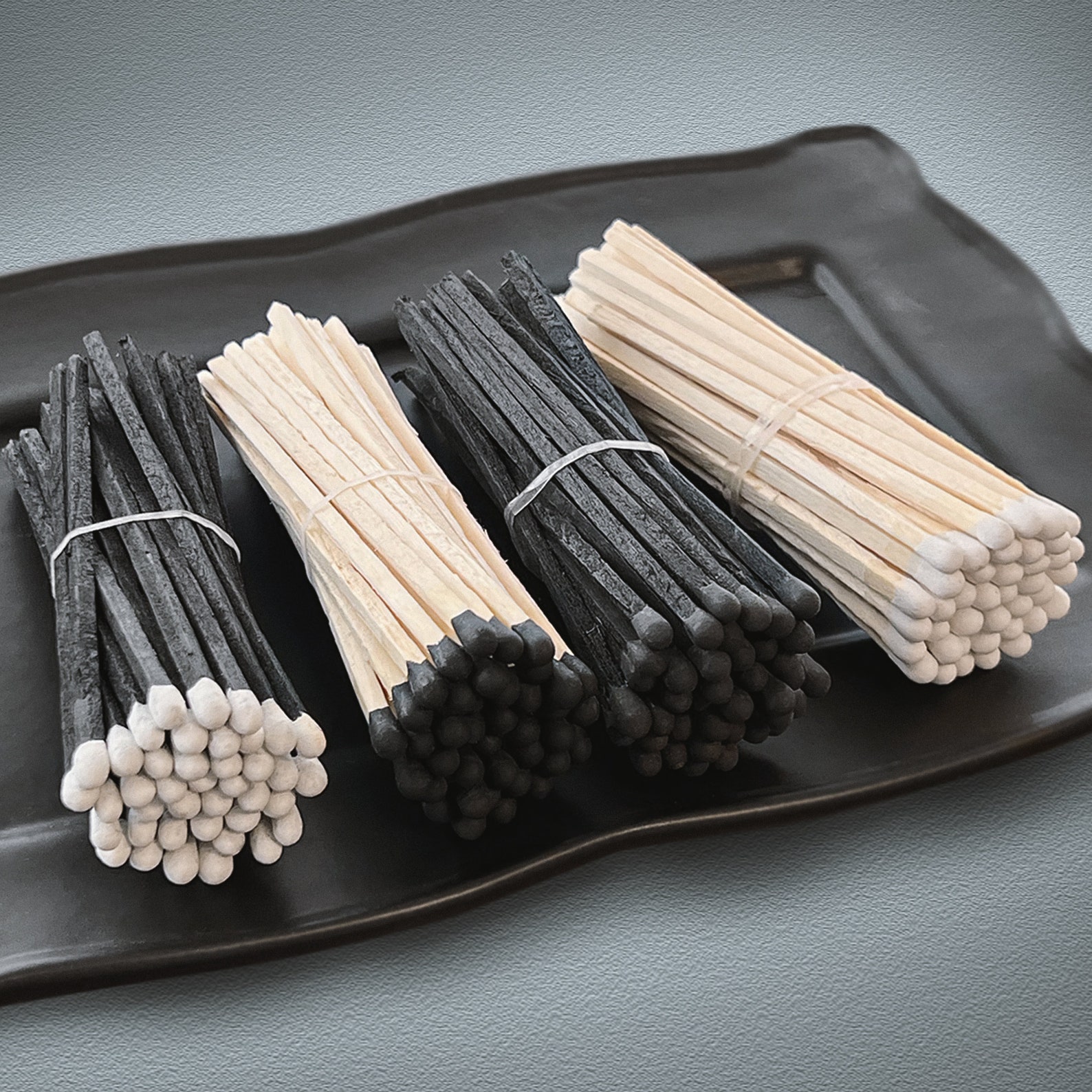 4" Matches - 100 Count of Classic White Tip (striking Stickers Included ...