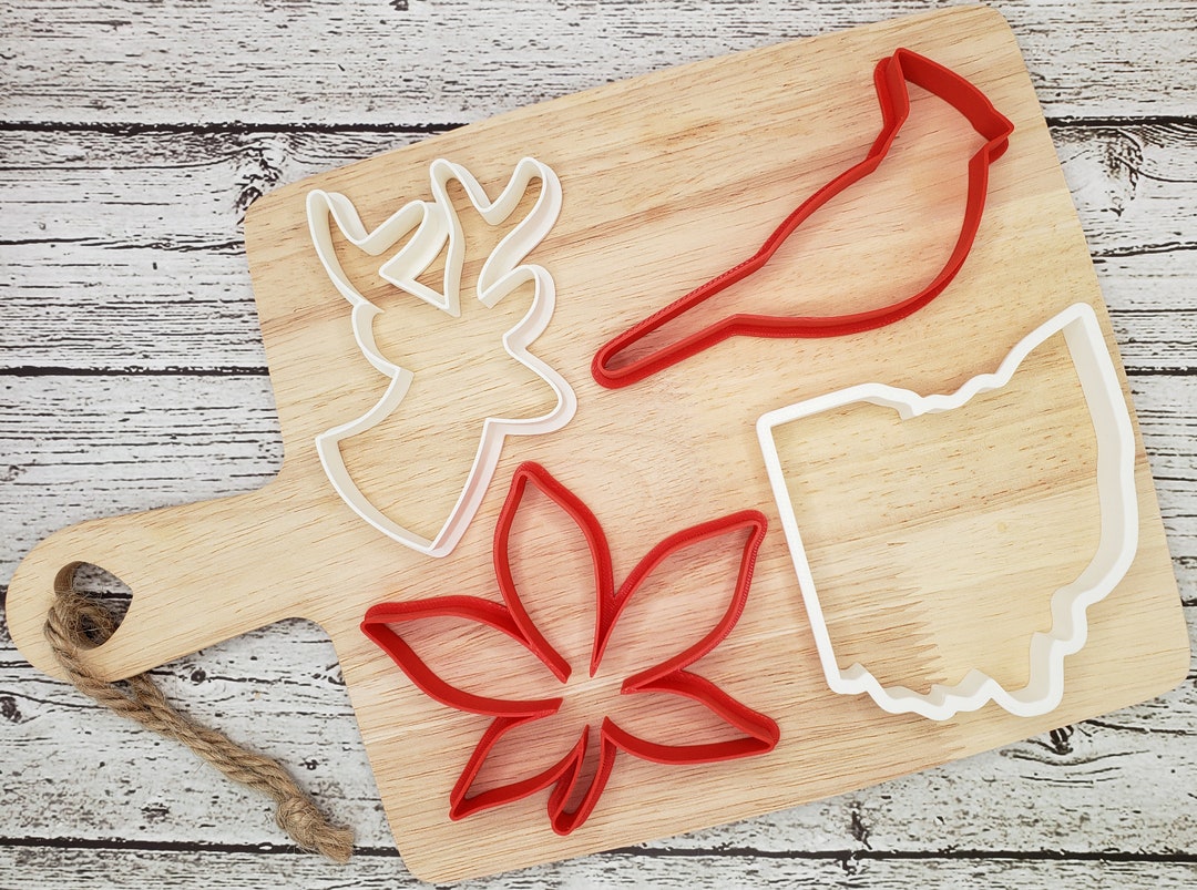 Ohio Themed Cookie Cutter - Food Cookie Cutters - Fondant Cutters ...