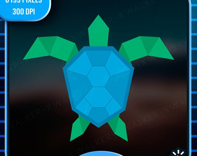 Pájaro de origami azul 2D - Clipart (Descarga digital PNG) - Etsy México