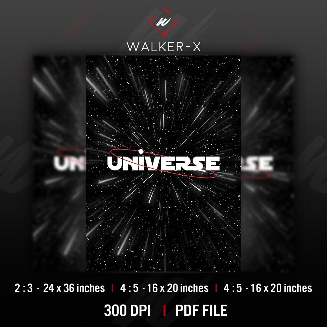 The Universe Prints, Wall Art (digital Download) - Etsy