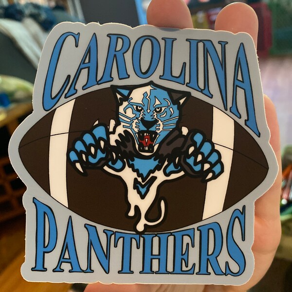 Carolina Panthers Decal - Etsy
