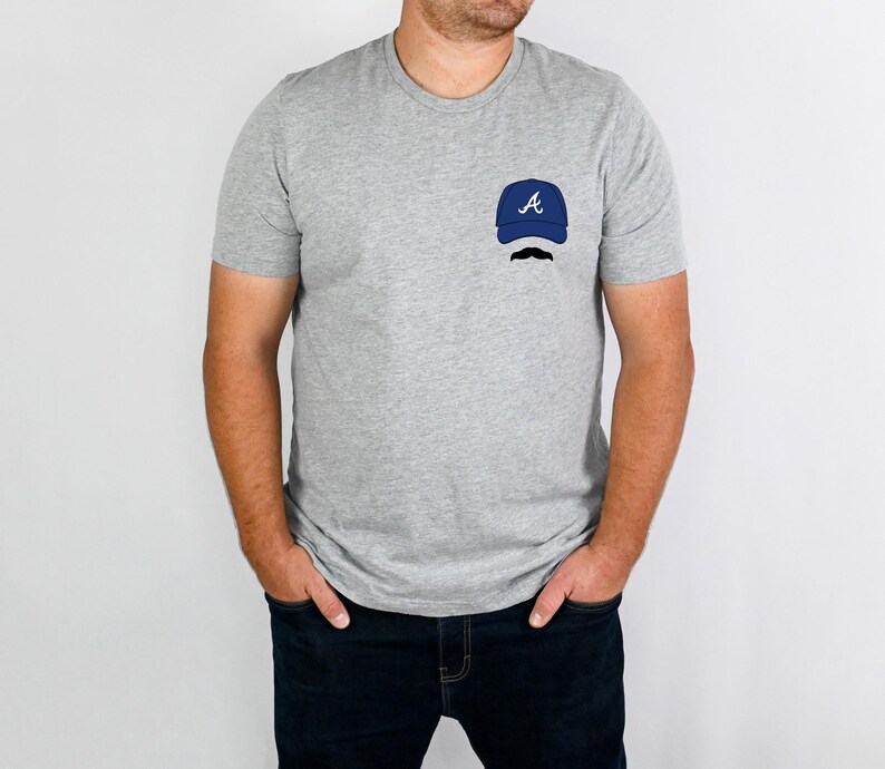 Atlanta Braves Spencer Strider Mustache ATL Tshirt Strikeout Strideout ...