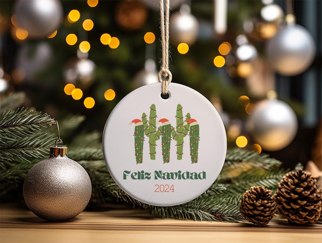 Feliz Navidad Ornament, Christmas Ornament, Mexican Christmas ...