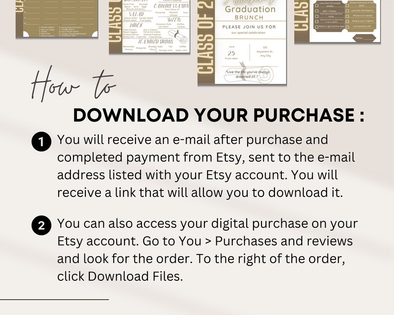 Editable 2023 Graduation Bundle, Printable Graduation Bundle With Games ...