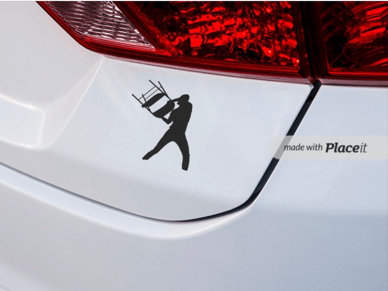 Bama Brawl, Folding Chair, Man Throwing Chair Vector, Battle of ...