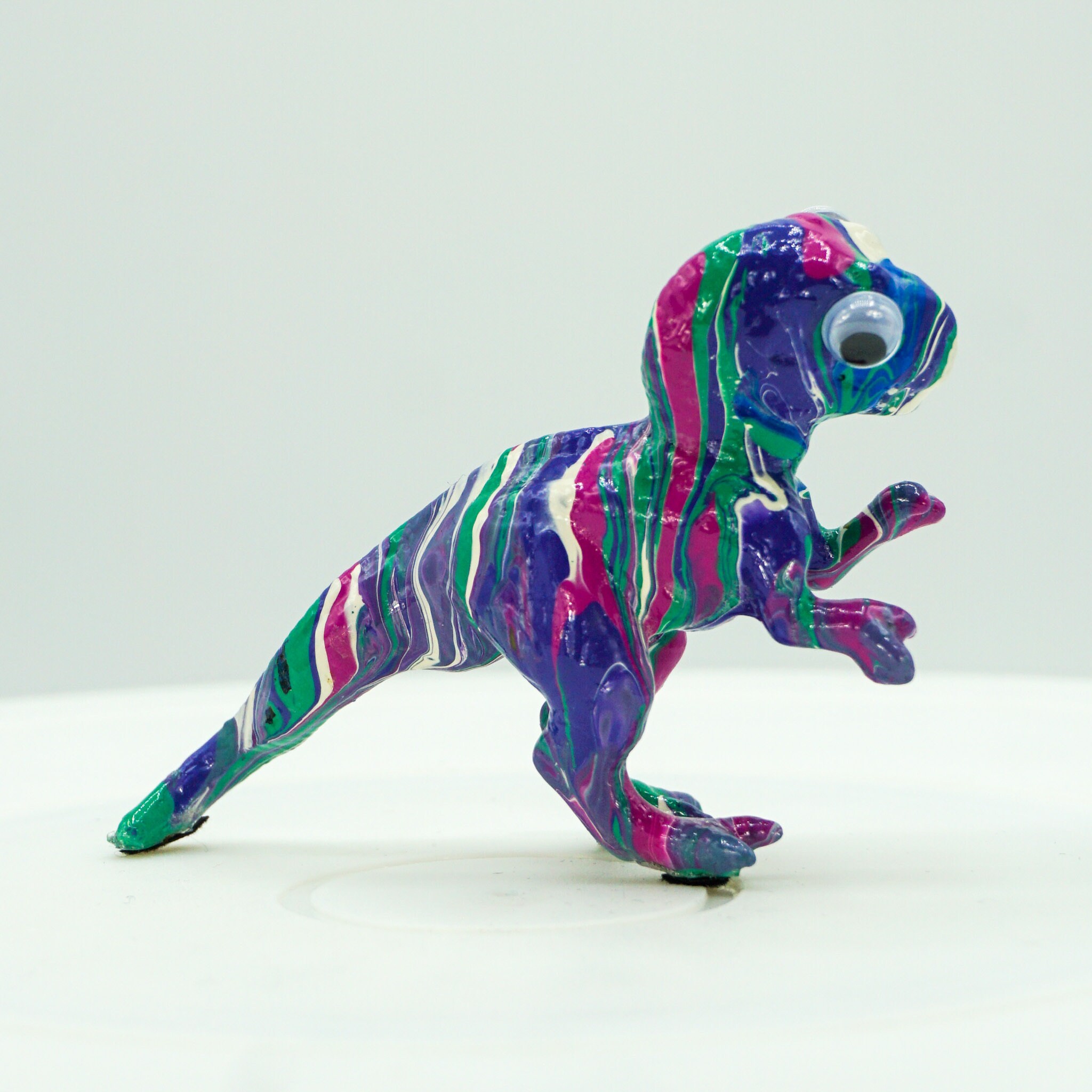 DRIPASAURUS tiny Diny Baby T-rex Dinosaur Art - Etsy