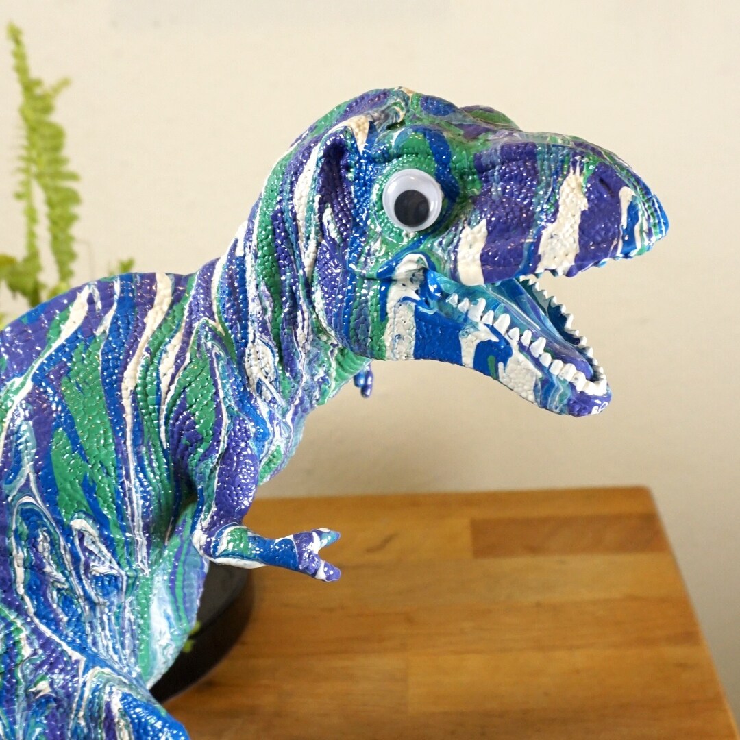 DRIPASAURUS - Tyrannosaurus Rex - Extra Large Dinosaur Art Sculpture ...
