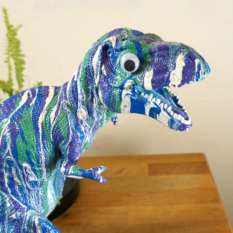 DRIPASAURUS - Tyrannosaurus Rex - Extra Large Dinosaur Art Sculpture ...
