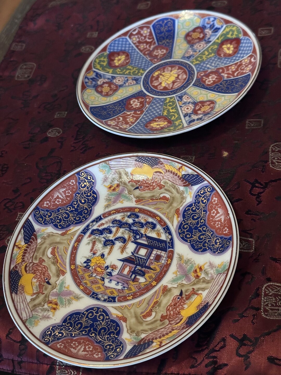 Imari Collectors Plates 6 Inch Signed - Etsy