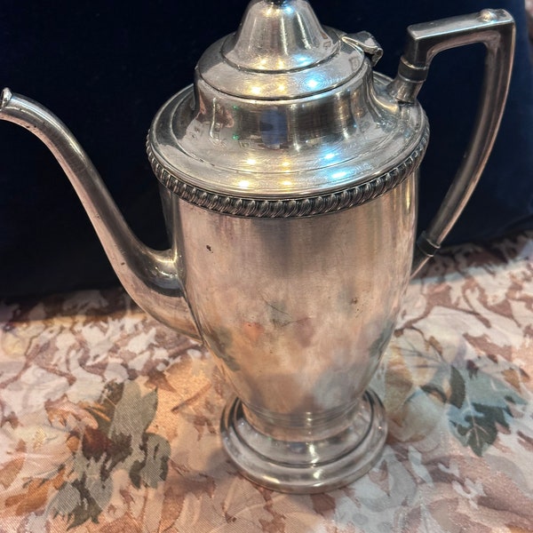Silver Coffee Pot - Etsy
