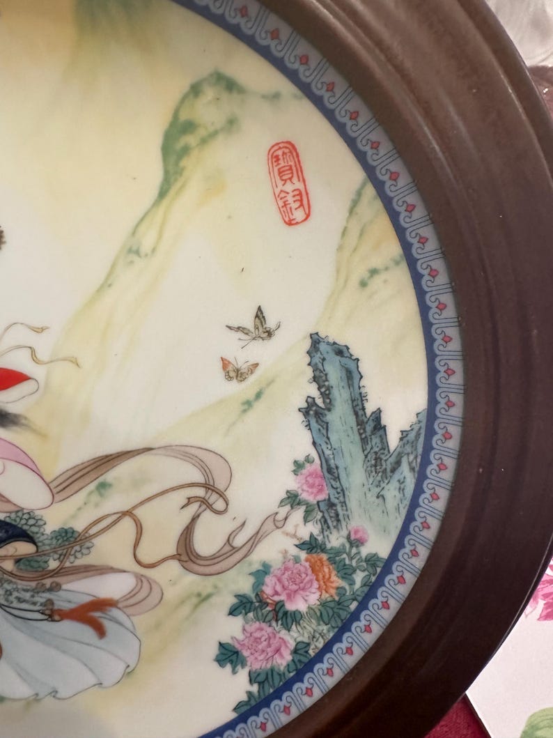 The Pao-chai Beauties of the Red Mansion Series Plate - Limited Edition ...