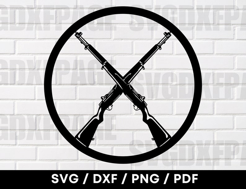 M1 Garand SVG PNG DXF, Armory Sign, M1 Garand Svg, M1 Garand Dxf ...