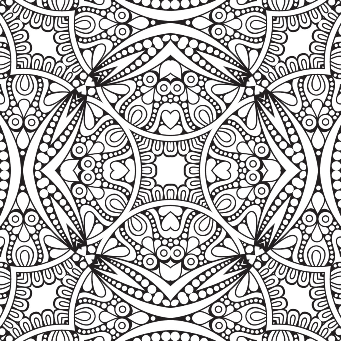 Relieve Stress Mandala Digital/printable Coloring Book - Etsy