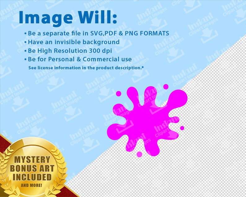 PAINT SPLASH SVG, Paint Splatter Svg, Paint Splats Cut Files, Clipart ...