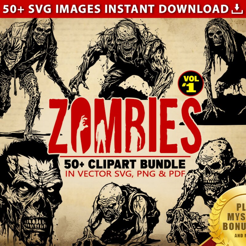 Zombie Svg Files - Etsy