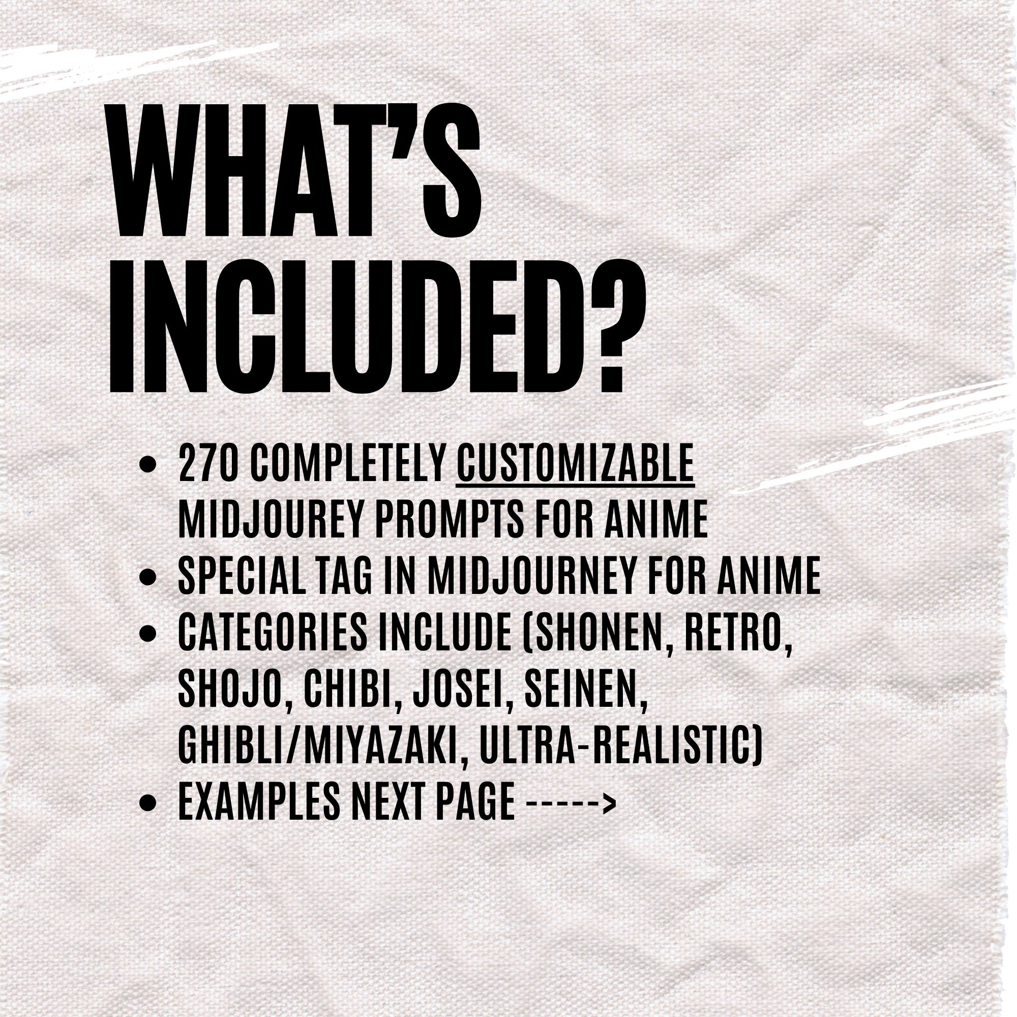 270 Midjourney Prompts for Anime AI Anime Art, Anime Midjourney, Custom ...