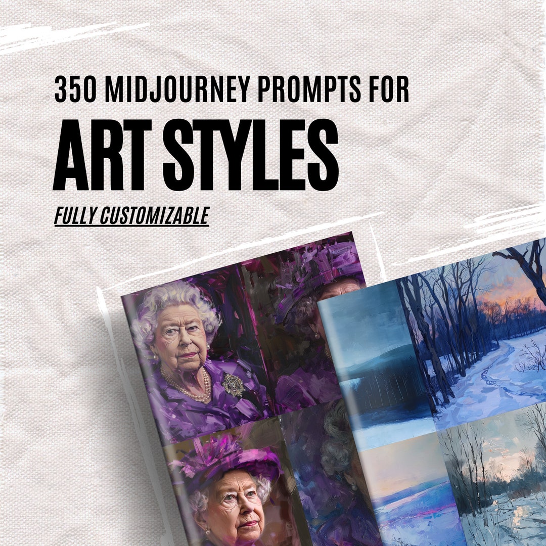 Midjourney Art Styles Prompts AI Art Prompts, Painting Prompts, AI ...
