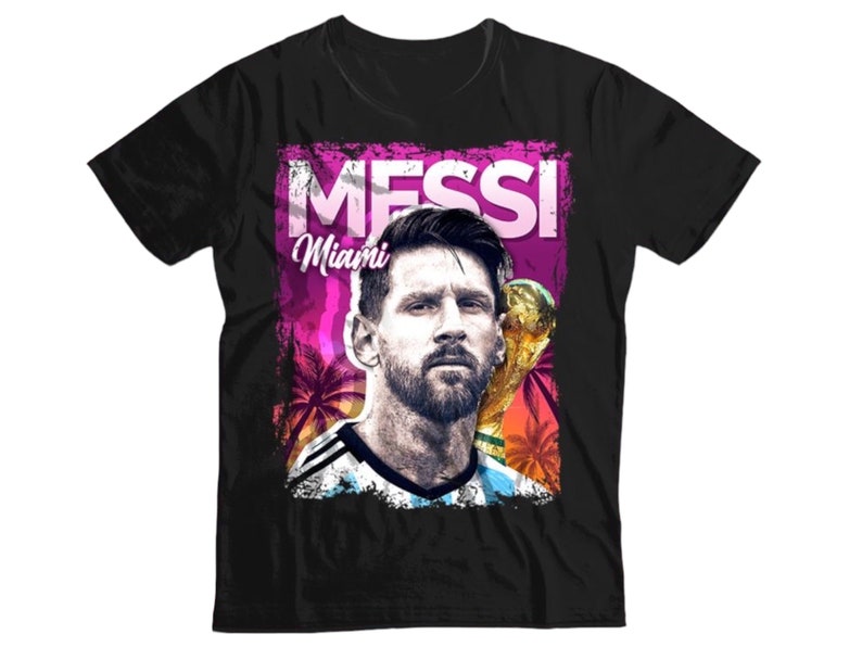 Camiseta De Messi En Miami,aficionados Al Fútbol,camiseta De Fútbol ...