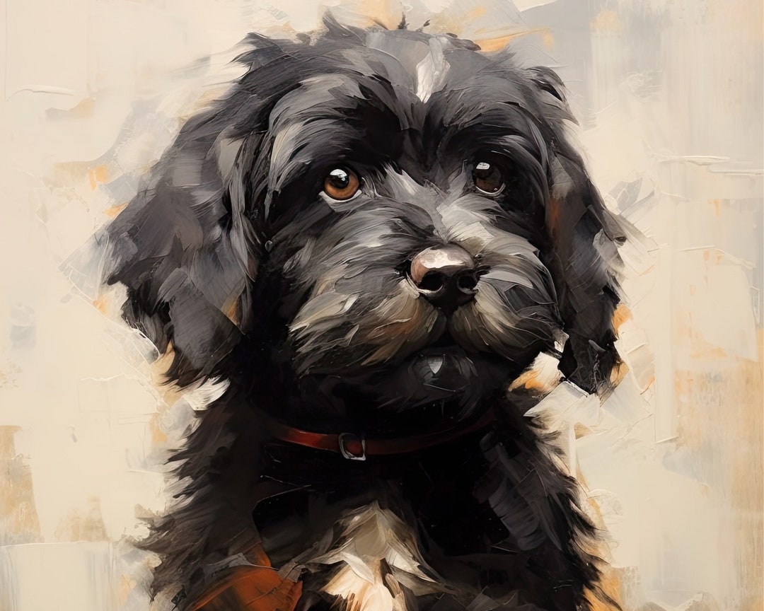 Baby Cockapoo Tuxedo Digital Download Puppy Cockapoo Digital - Etsy