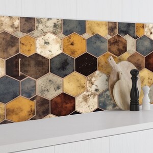 Tempered Glass Backsplash Design-cooker Wall Backsplash Panel-glass ...