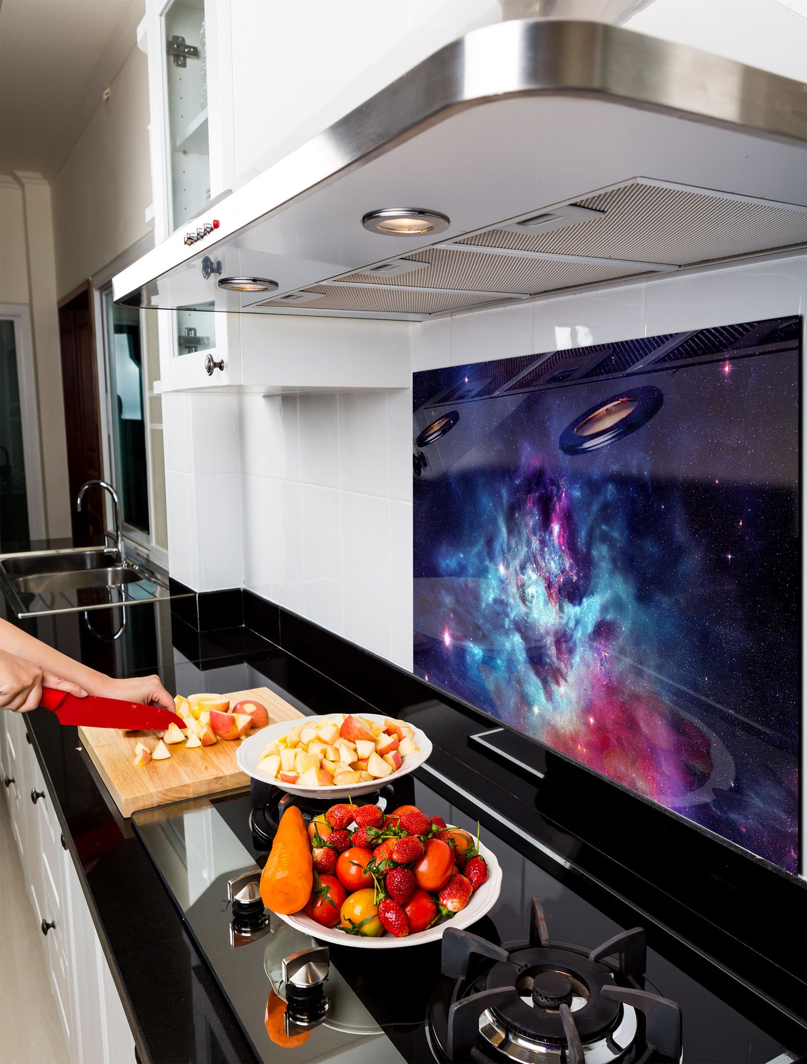 Kitchen Glass Splashback-tempered Glass Backsplash Tile - Etsy