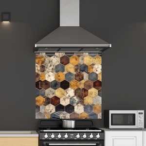 Tempered Glass Backsplash Design-cooker Wall Backsplash Panel-glass ...
