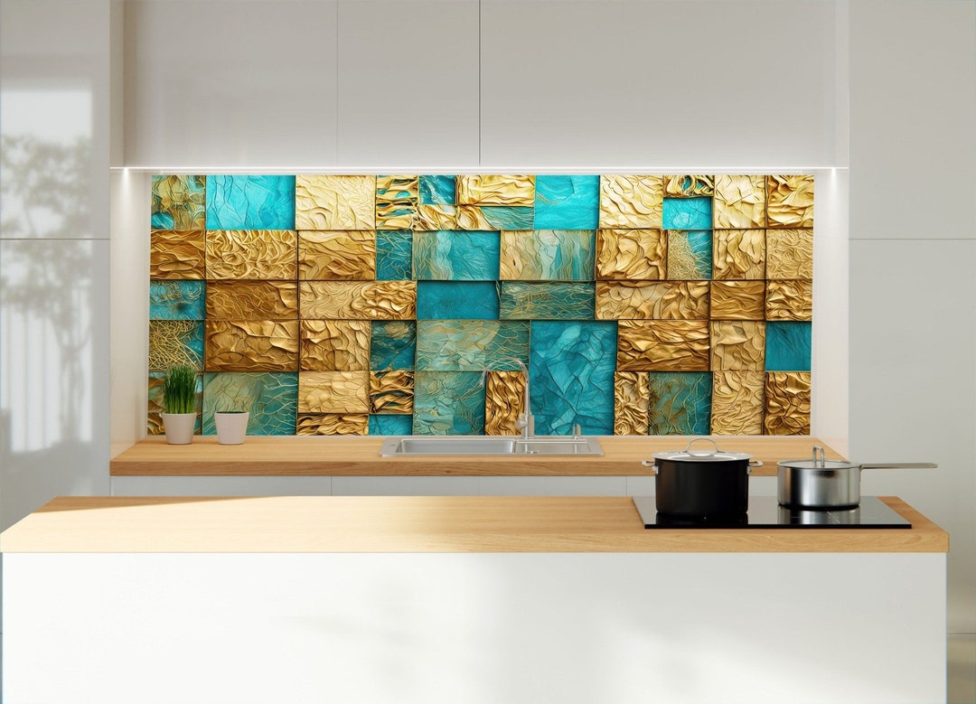 Tempered Glass Backsplash Tile-kitchen Backsplash Tiles-stove ...
