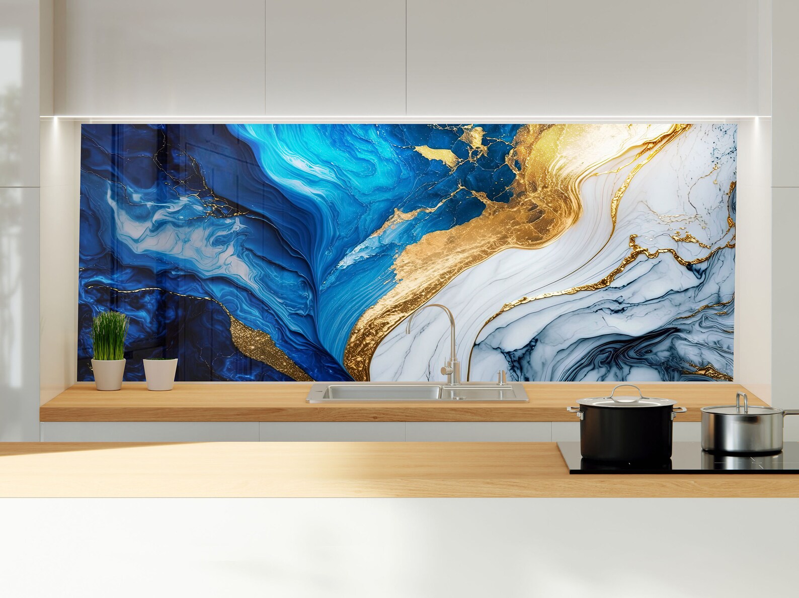 Backsplash Tile Color Tempered Glass Wall Protection-kitchen - Etsy