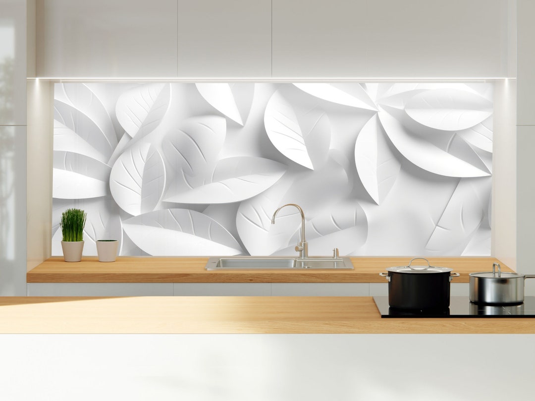 Backsplash Tile- Color Tempered Glass Wall Protection-kitchen ...