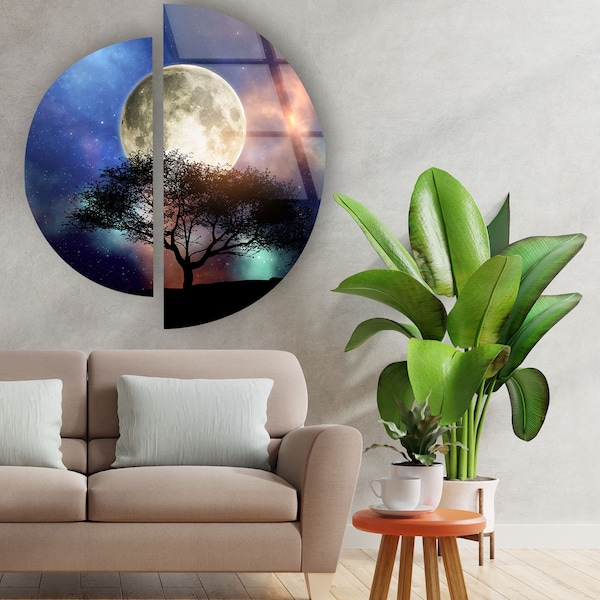 3 Panel Glass Wall Art - Etsy