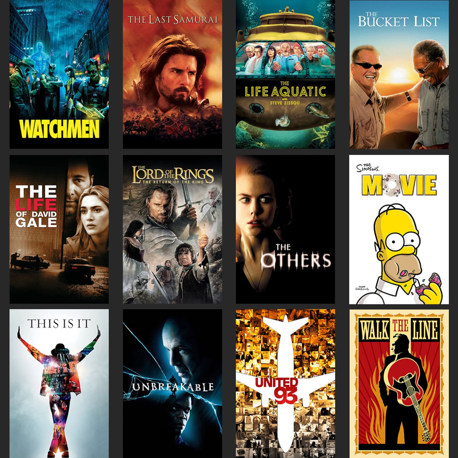 435 Movie Posters, Movie Poster Set From 2000s, Classic Movie Posters ...