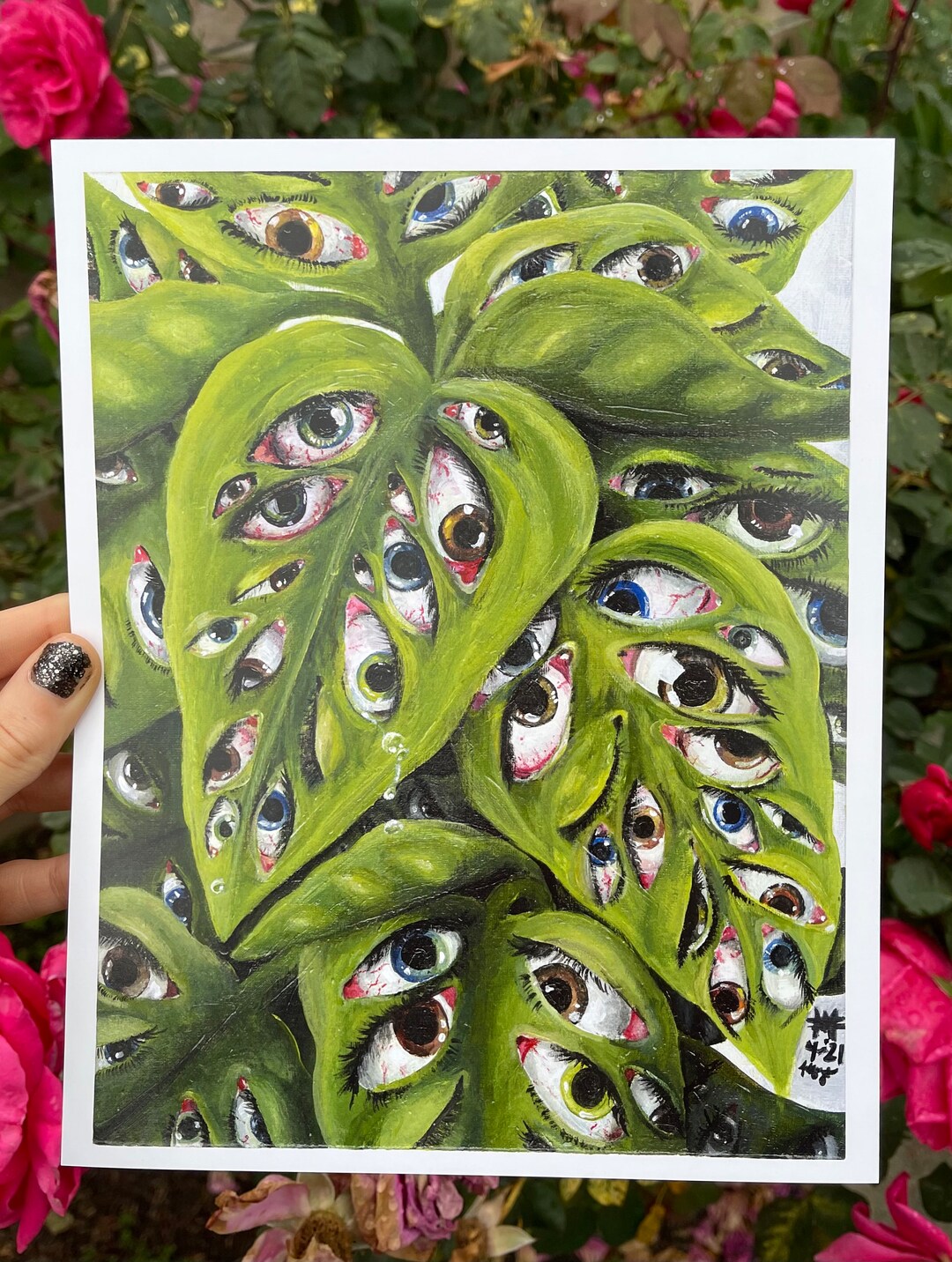 Monstera | Painting Prints - Etsy