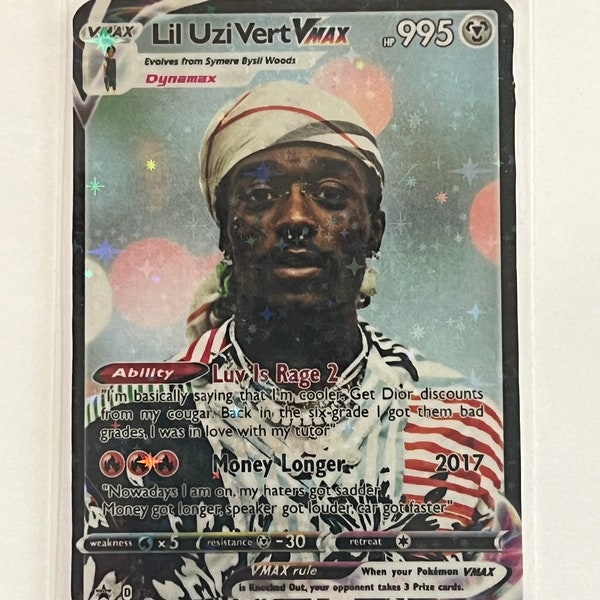 Lil Uzi Card - Etsy