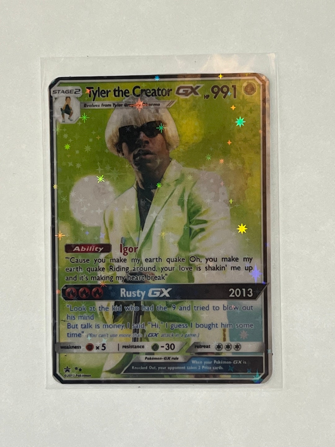 Tyler the Creator Pokémon Card - Etsy