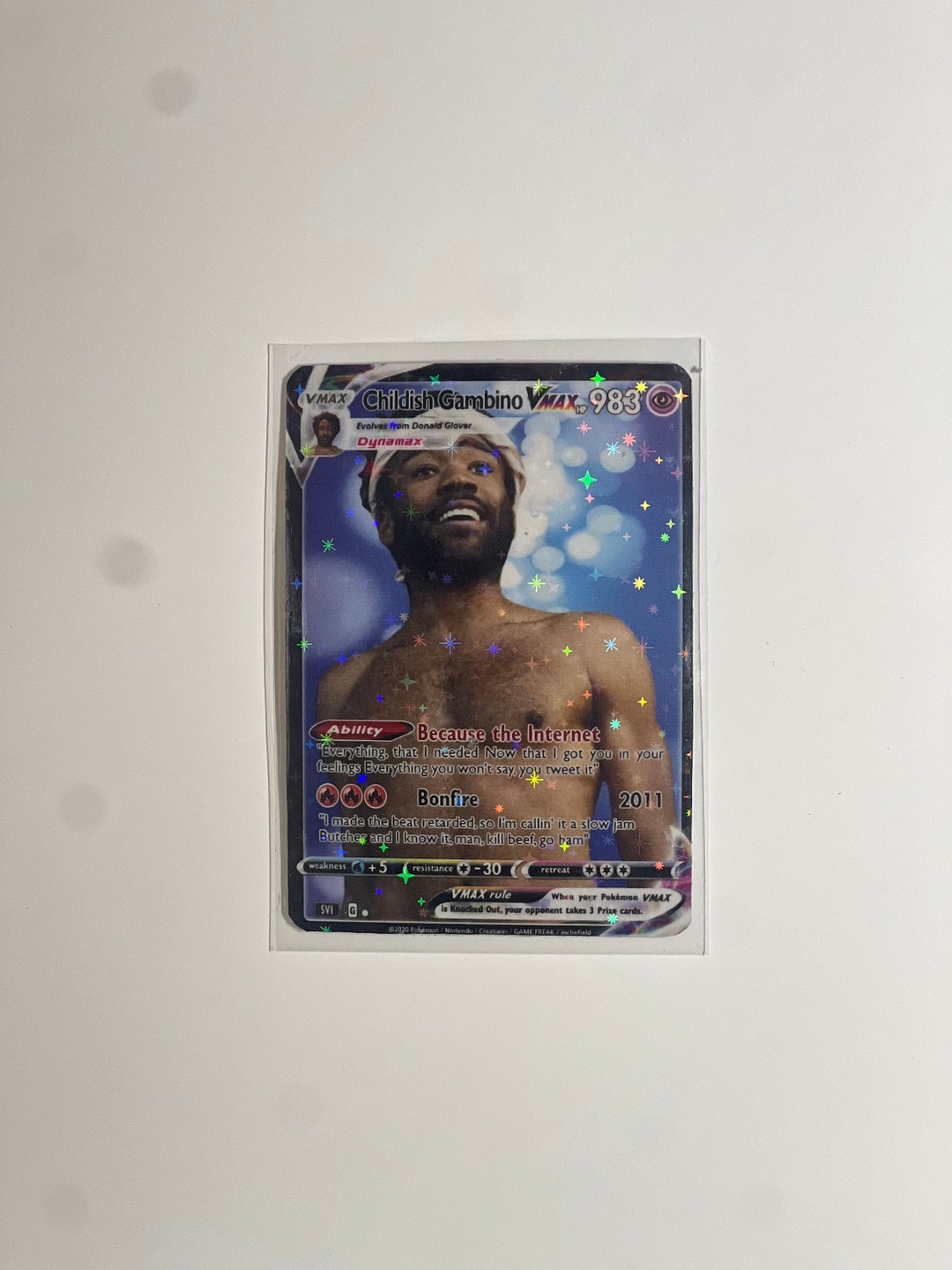 Childish Gambino Pokémon Card - Etsy