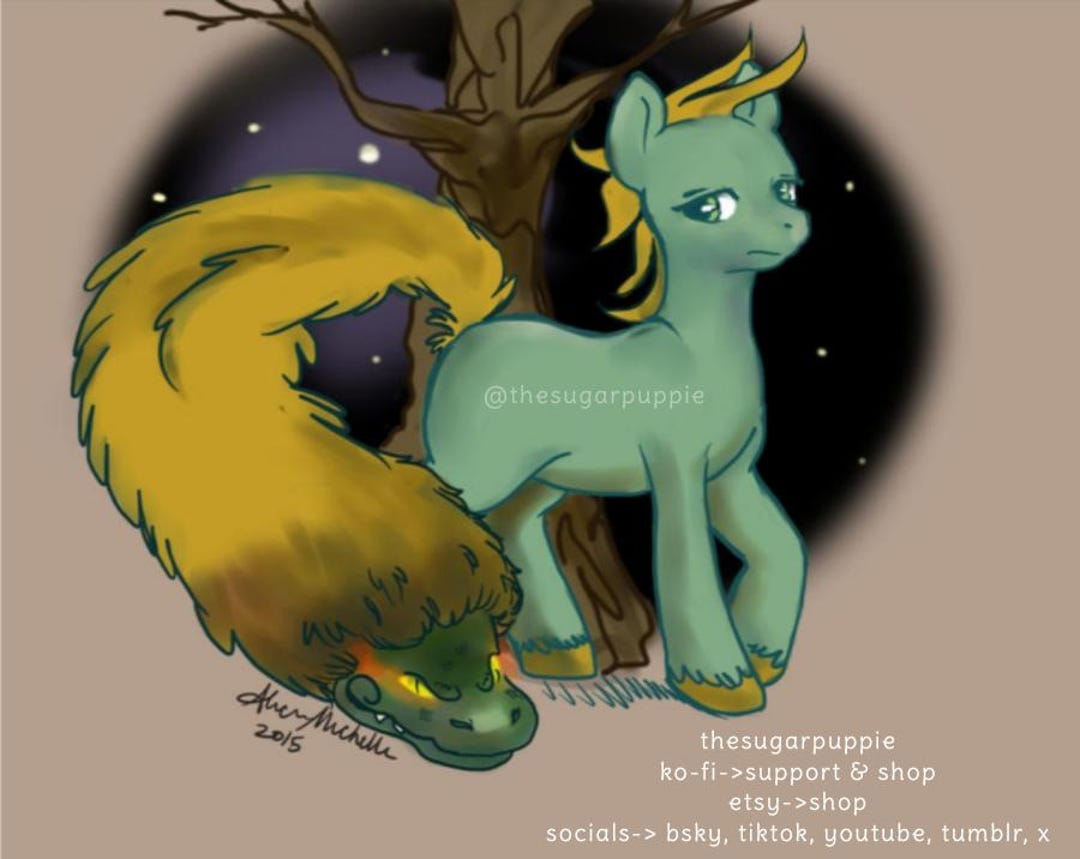 Southern Comfort Gatormouth MLP Inspired Adoptable - Etsy